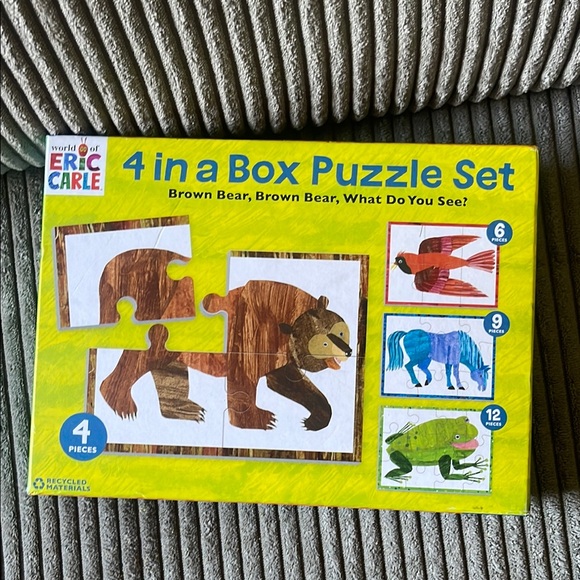 Eric Carle | Toys | Eric Carle Brown Bear Brown Bear What Do You See 4 ...